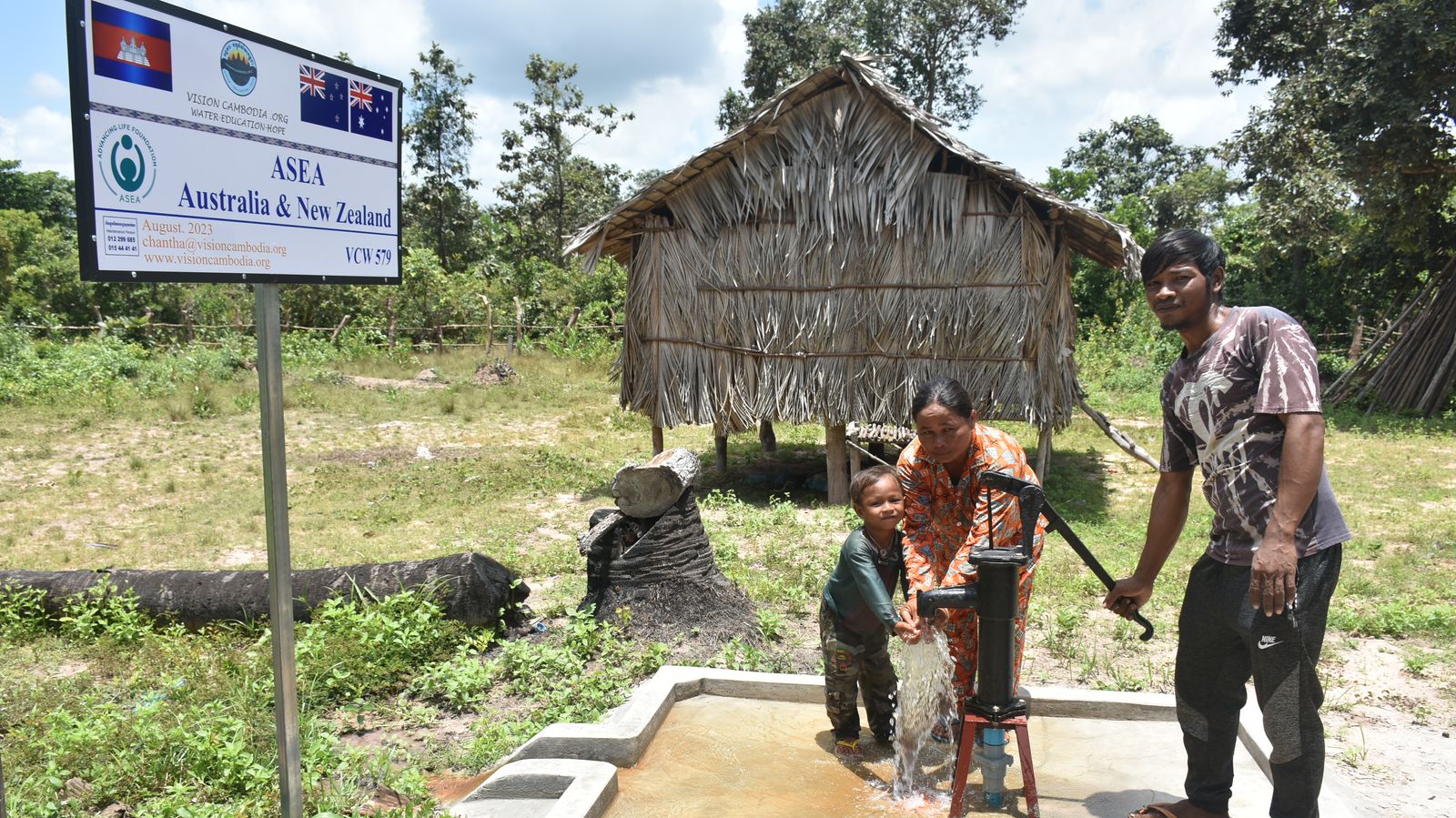 Build a fresh water well