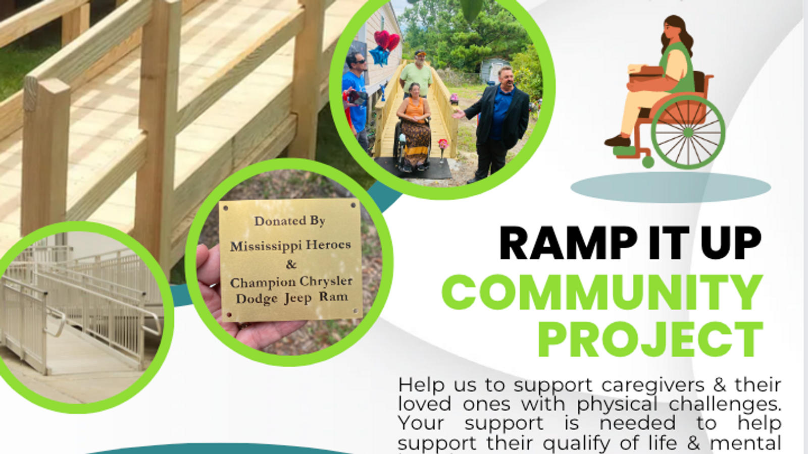 Help Support Local Caregivers & the Ramp It Up Program